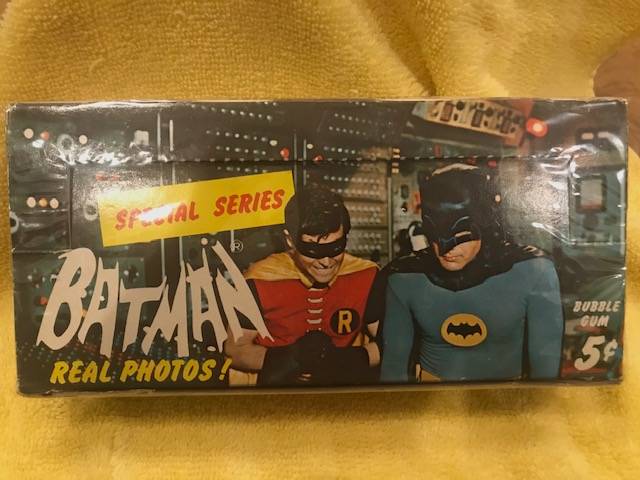 Rare Batman boxes and counter displays - Batman Cards