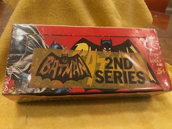 Rare Batman boxes and counter displays - Batman Cards