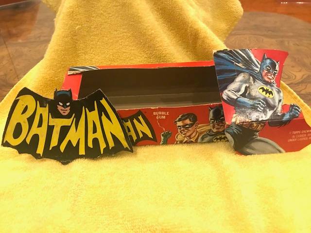 Rare Batman boxes and counter displays - Batman Cards